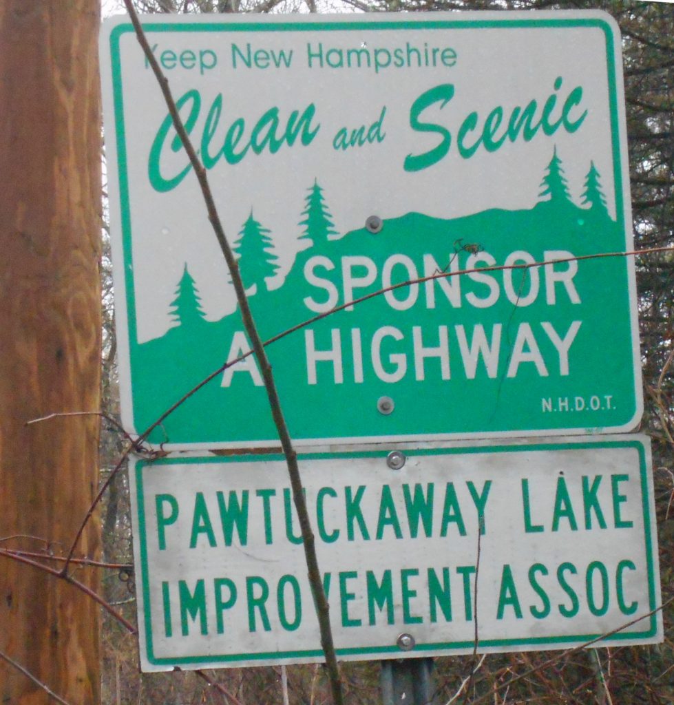 Earth Day Road Cleanup - Pawtuckaway Lake Improvement Association